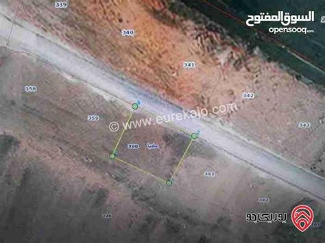 يوريكا جو 25874 قطعة أرض مساحة 490م للبيع في مادبا