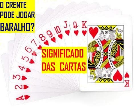 Na Contra mão do sistema O SIGNIFICADO DAS CARTAS DE BARALHO