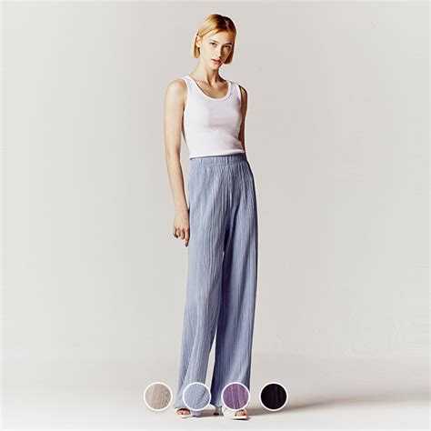 플리츠 풀밴딩 주름팬츠 413541