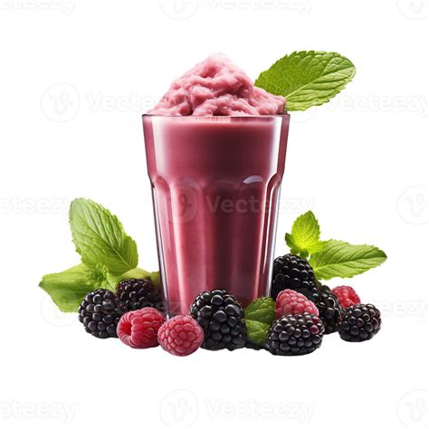 Healthy Blackberry Smoothie Perfect For Drink Catalog 27145721 Png