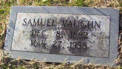 Samuel Vaughn Find A Grave Memorial