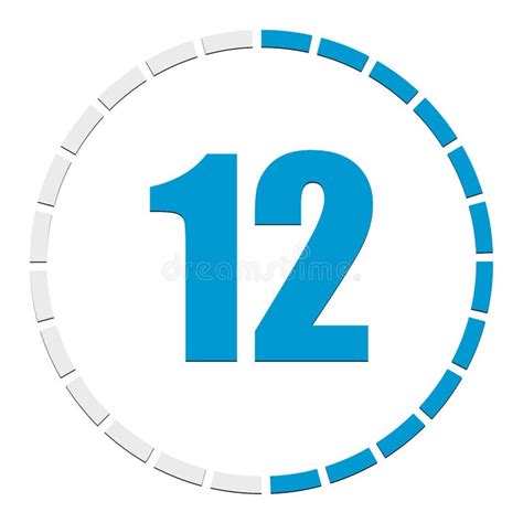 Progress Completion Step Indicator Segmented Circle As Duration