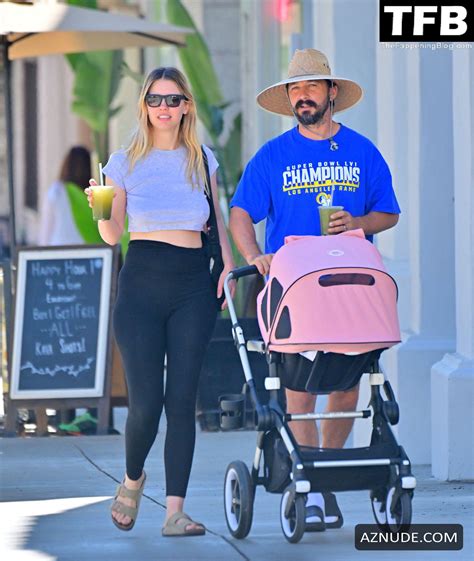 Mia Goth Sexy Seen Braless Flaunting Her Hot Figure Alongside Shia
