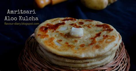 Flavour Diary Amritsari Aloo Kulcha Recipe Indian Flat Bread With