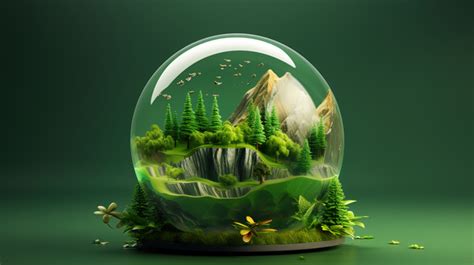 绿色环保节能保护地球环境清洁地球插画图片素材下载 jpg格式 熊猫办公