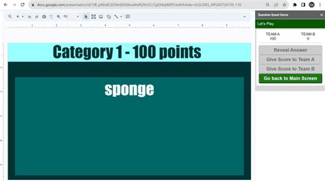 Jeopardy Game Maker Online Free Google Slides Template Smoothslides