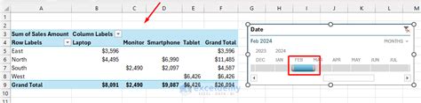Creating A Timeline Filter In Excel Exceldemy