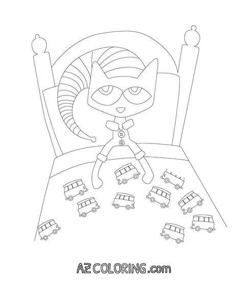 Pete The Cat Printables Coloring Home