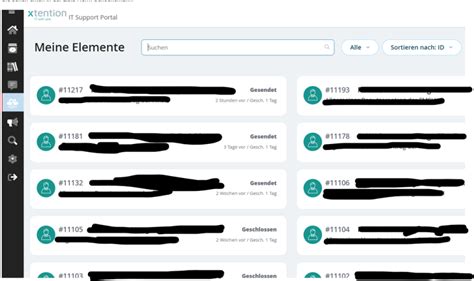 In The Self Service Portal The Search Box In My Item Workspace Does Not