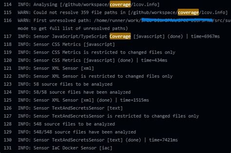 Code Coverage Not Detected By Sonarcloud Scan Sonarqube Cloud Sonar
