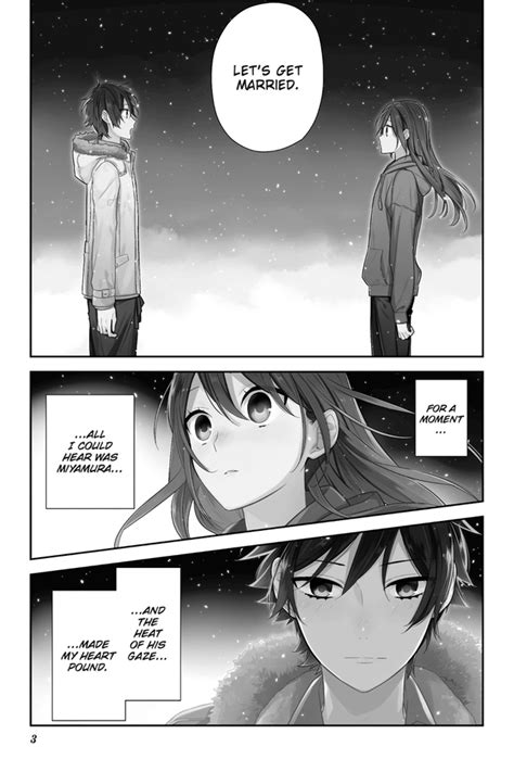I Coloured My Favourite Scene From The Horimiya Manga Art Rmanga