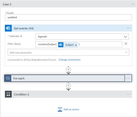 copy outlook calendar events with logic apps or power automate side