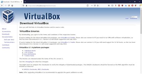 Oracle Vm Virtualbox Kurulumu