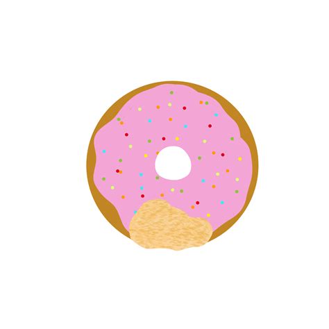 Strawberry Sprinkle Donut 28592656 Png