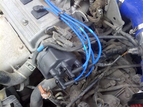 Бронепровода, бегунок и крышка трамблера — Toyota Corolla (110), 1,6 л ...