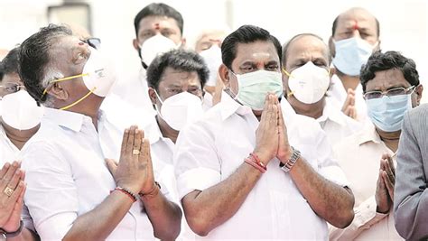 Amid Eps Ops Tussle Aiadmk May Defer Announcement Of Cm Candidate