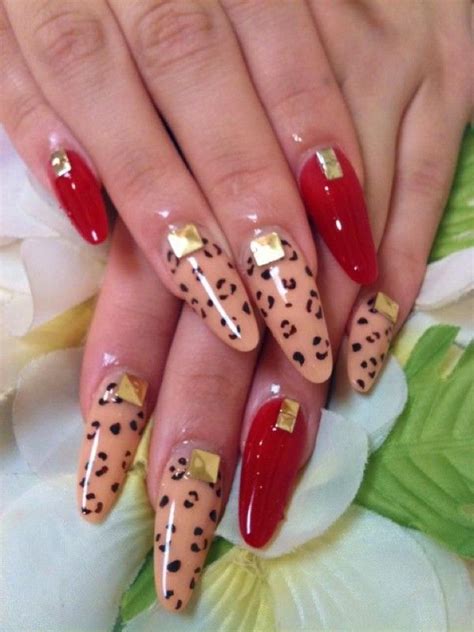Inspiring Acrylic Nail Designs Ideas Be Modish Red Acrylic Nails