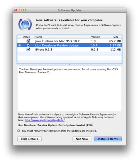Lion Developer Preview Just Released To Mac