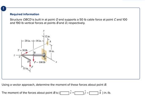 solved required information structure obcd is built in at