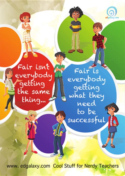 Classroom Fairness Poster Teaching Resources