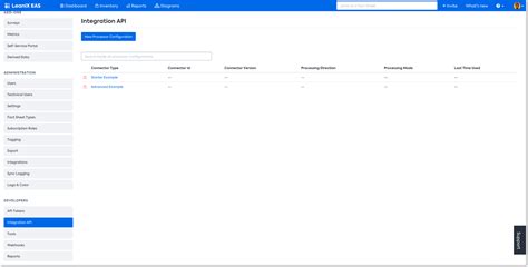 Getting Started With The Integration Api