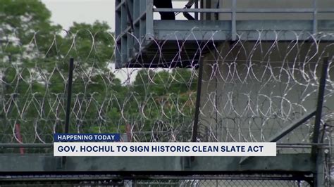 Gov Hochul Signs Historic Clean Slate Act Aimed To Help Incarcerated