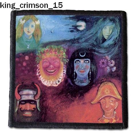 King Crimson 15 Small Printed Patch King Of Patches