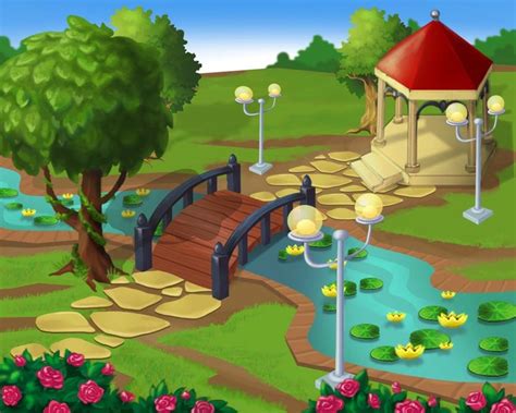 Иллюстрация Парк в стиле 2d, детский | Illustrators.ru
