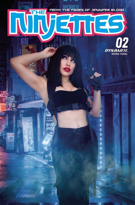 Jul228941 Ninjettes 2 Cvr J Foc Cosplay Original Previews World