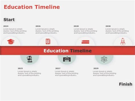 Free Animated Timeline Slides Template