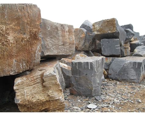 Natural Black Limestone Block Slab Chateau Limestone Supplier