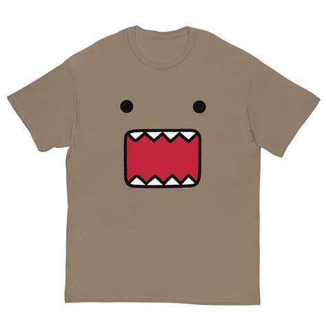 Domo Kun Face T Shirt Monster Eyes Mouth Shirt Cartoon Graphic Etsy