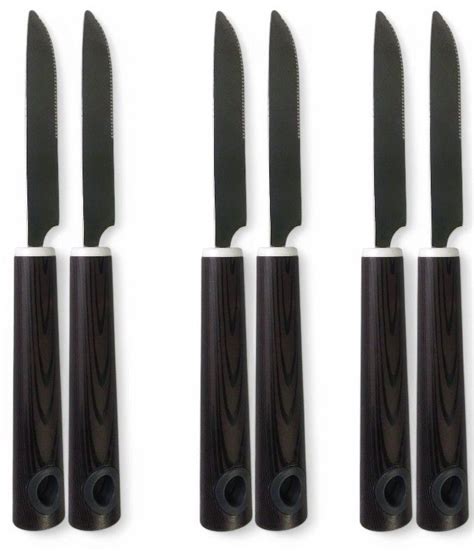 6 Piece Stainless Steel Table Knife Set Shop Today Get It Tomorrow
