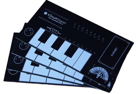 Design And Build An Arduino Based Touch Capacitive Piano Pcb With