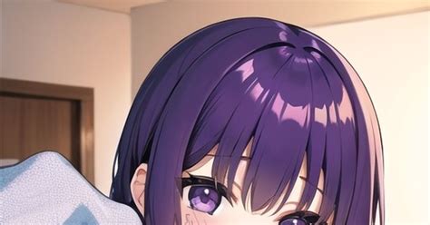 紫髪娘 可愛い紫の上 日向あすかのイラスト Pixiv