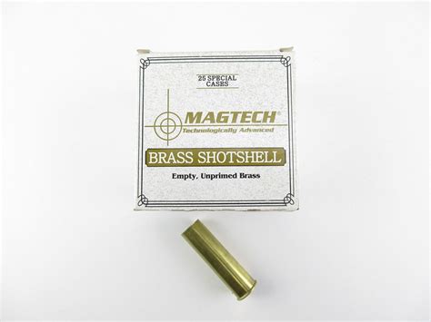 New Non Primed Magtech 20 Gauge 2 12 Brass Shotshells Lot
