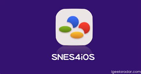 Snes4ios Emulator Download On Iphone And Ipad