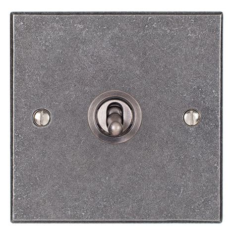 Polished Switch Range Jim Lawrence 1 Gang Steel Intermediate Dolly Switch In Polished 1
