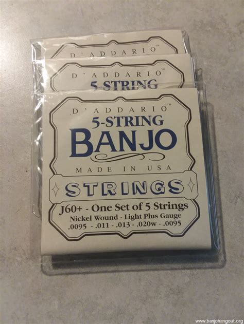 SOLD On Hold Banjo Strings 6 Sets Banjo Hangout