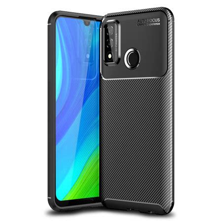 Olixar Carbon Fibre Huawei P Smart Case Black