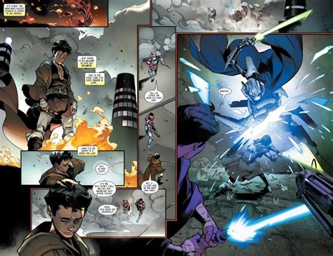 Ahsoka Tano Shaak Ti And Depa Billaba Vs Darth Maul And General