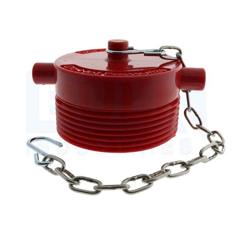 Fire Department Connection Fdc Plug With Chain Plastic 2 1 2 Nst