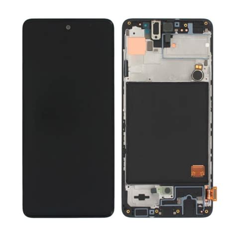 Samsung Galaxy A51 Sm A515f Lcd Skärm Med Display Original Svart Cdon