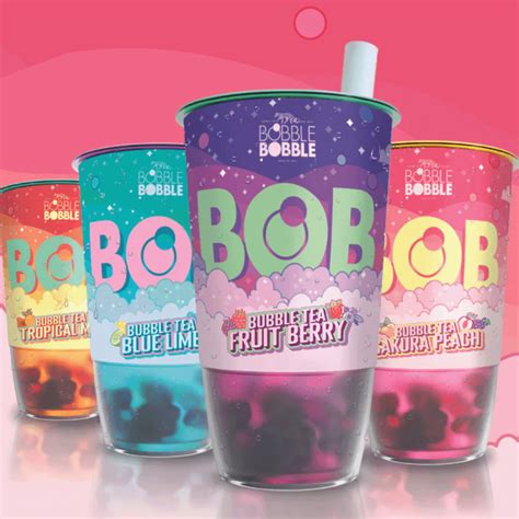 Bubble Tea Bob Fruit Berry 360 Ml Coffeefriend