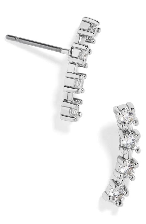 Baublebar Fantine Cubic Zirconia Ear Crawlers Nordstrom Ear