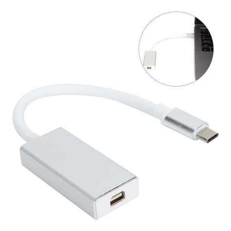 Adaptateur Type C Vers Mini DP VBESTLIFE 4K USB 3 1 Compatible