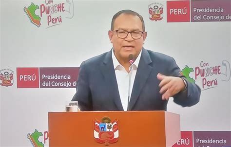 Alberto Otárola sobre presunto reglaje a Nelson Shack El Men