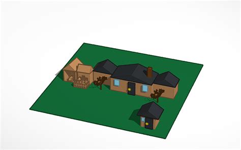3d Design House Improved Tinkercad