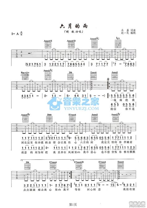 有没有人告诉你吉他谱原版歌曲简单g调弹唱教学六线谱指弹简谱1张图 吉他谱 中国曲谱网
