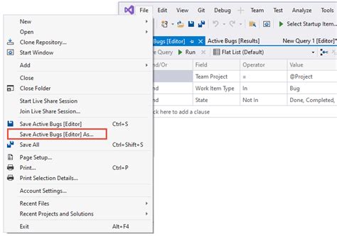 在 azure boards 和 azure devops 中管理和組織您的查詢 azure boards microsoft learn